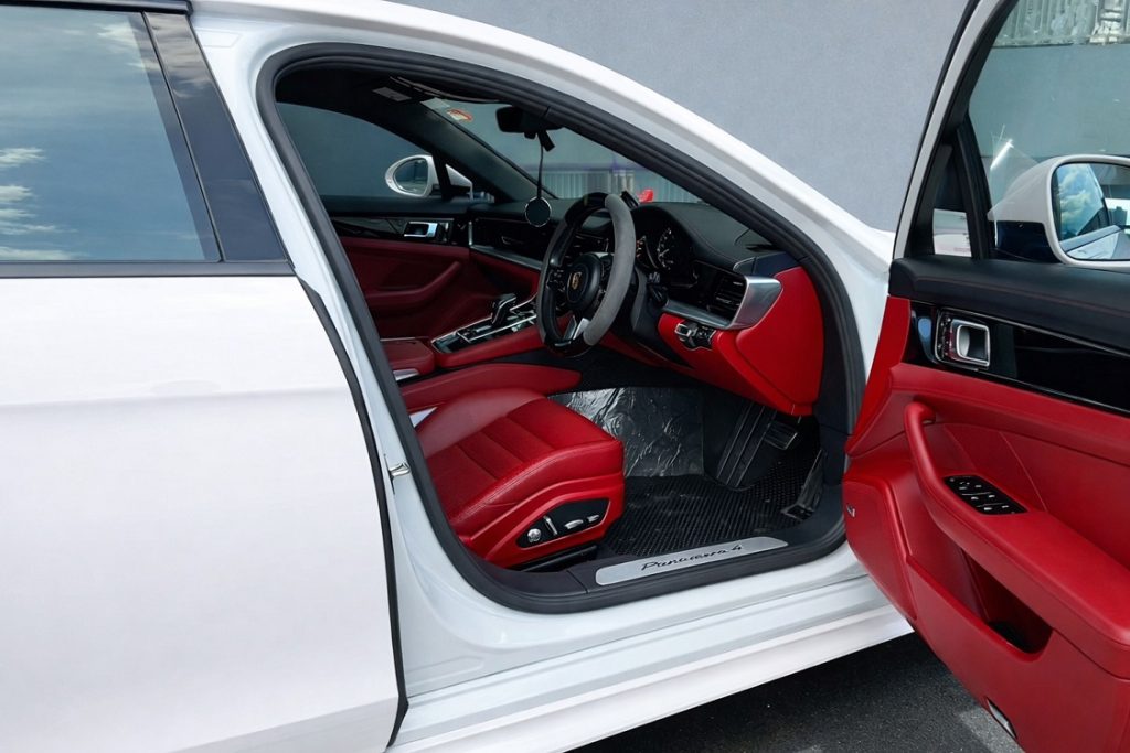 Rent Porsche Panamera in Bangkok – Wrapped in Bold Pink Style